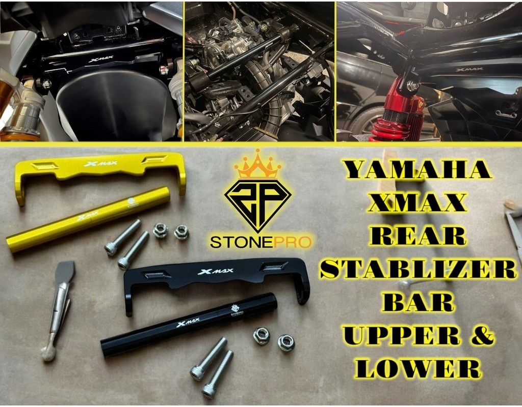 STONEPRO YAMAHA XMAX REAR Absorber Stabilizer Bar Rear Shock ABSORBER ...