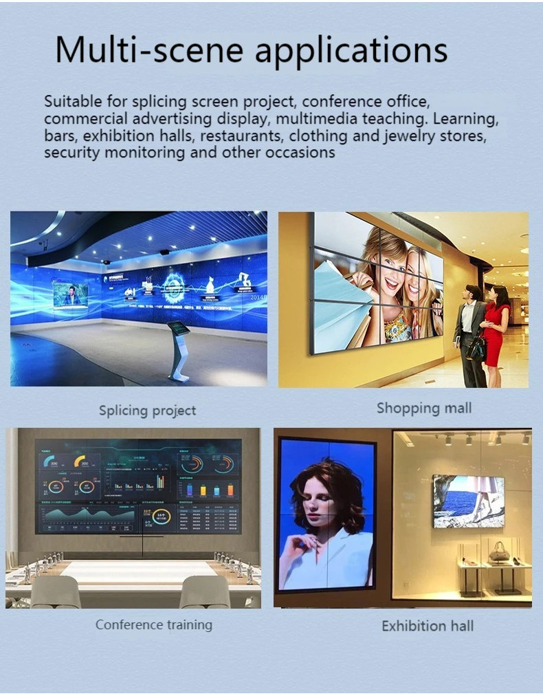 4K HDMI Video Wall Controller 3x3 1080P HDMI TV Wall Splicing Processor ...