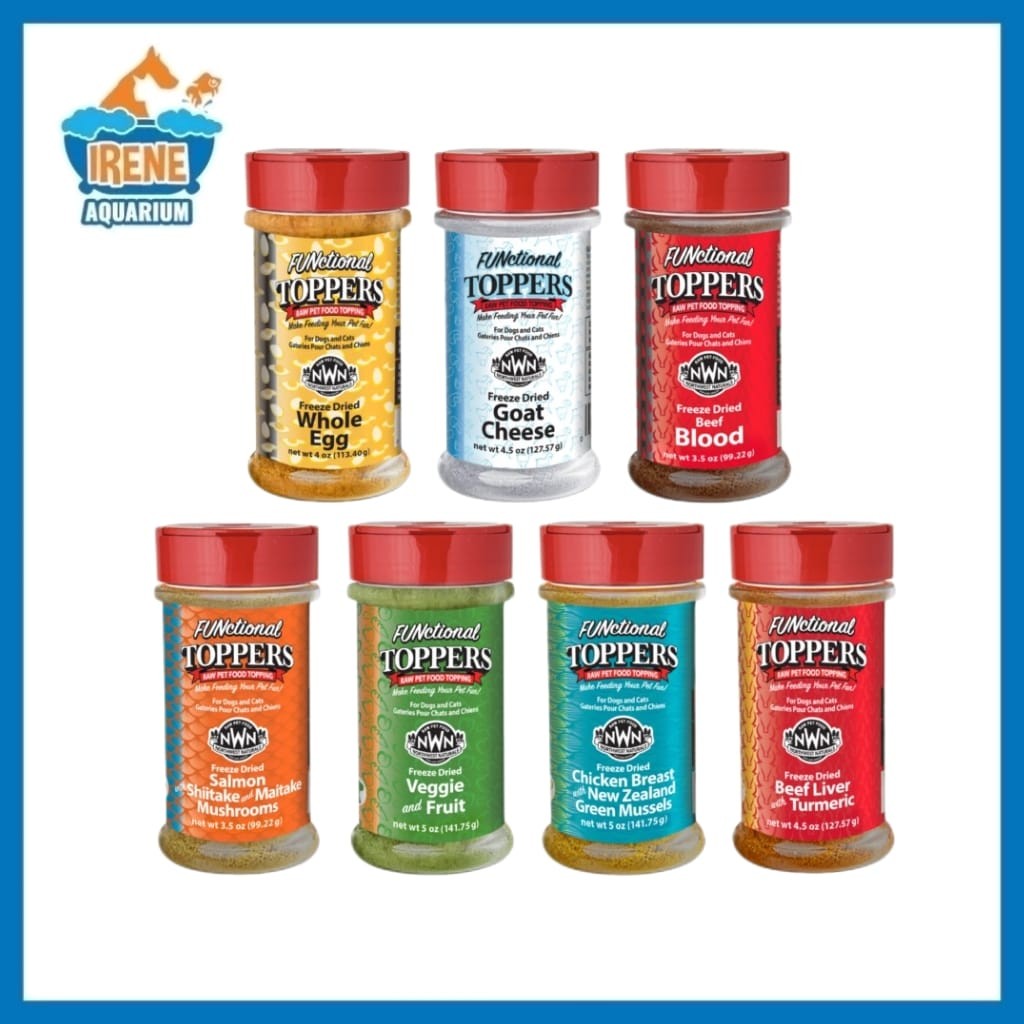 Northwest Naturals Functional Toppers Freeze Dried for Dogs & Cats 156g ...