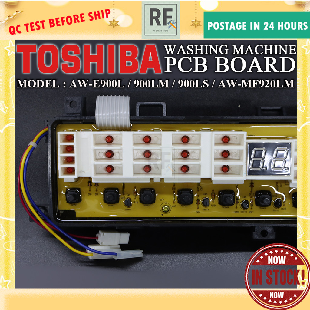 WUT-577 WASHING MACHINE TOSHIBA PCB BOARD | Shopee Malaysia