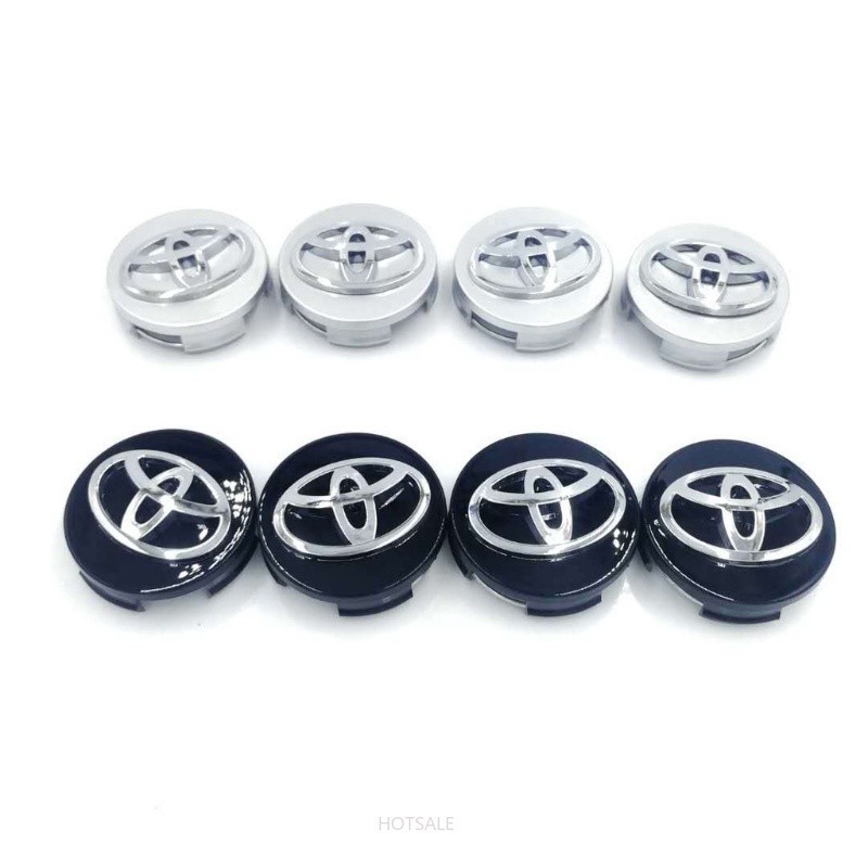 4pcs Toyota Car Logo Wheel Center Hub Cap 62mm Tire Rim Caps ...