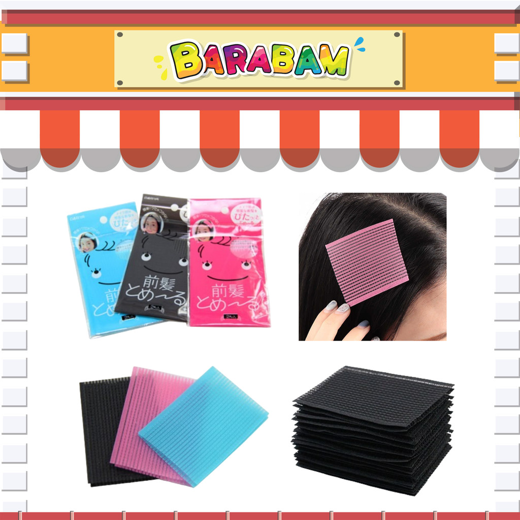Barabam [Per Pcs] Magic Pelekat Rambut Hair Clip Fringe Sticker ...