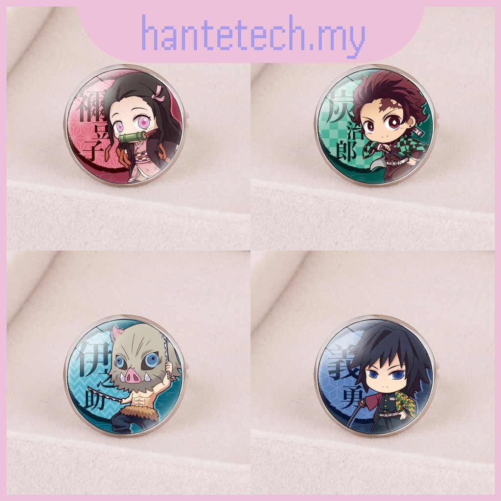 Demon Exquisite Slayer Adjustable Ring With Tanjiro Characters Zenitsu ...