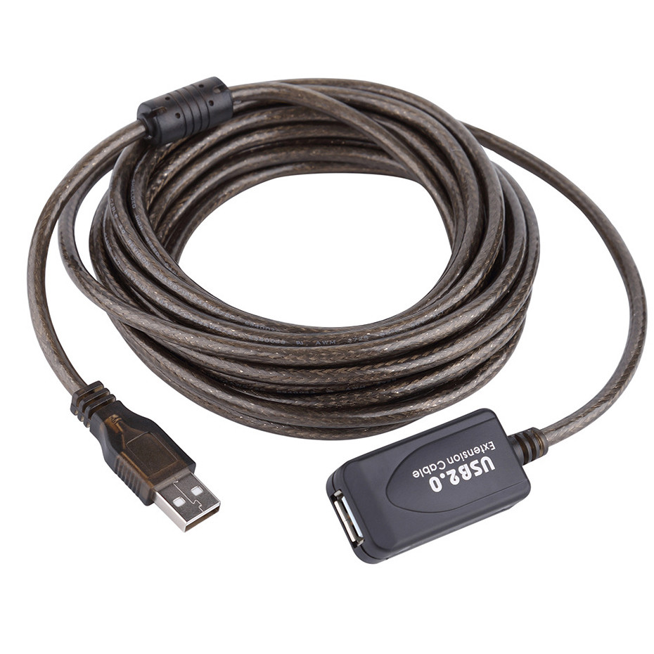 USB2.0 Extension Cable Active USB Extension Port Adapter Male To Female ...