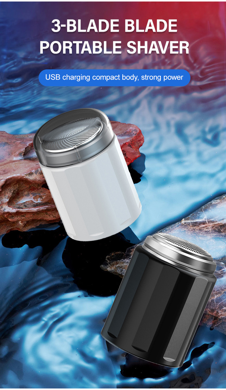 washable Razor Threeblade facial contour Standby 365 days Knife head ...