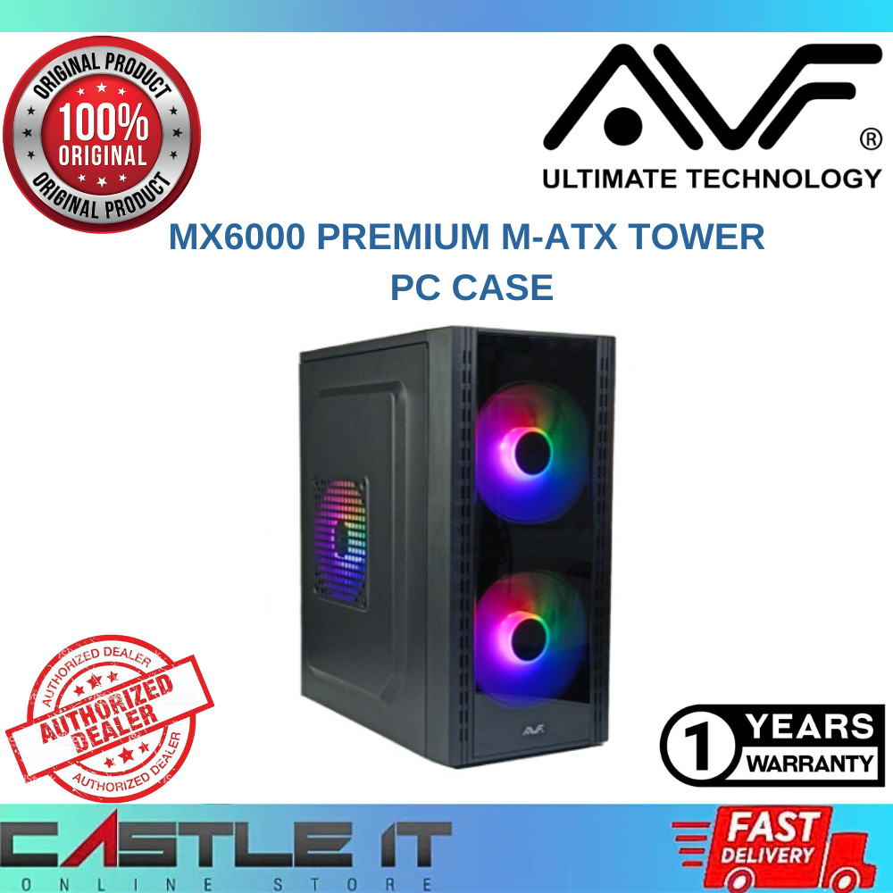 Gaming Freak MX6000 Mini Micro Mid Tower MATX Side Transparent Casing ...