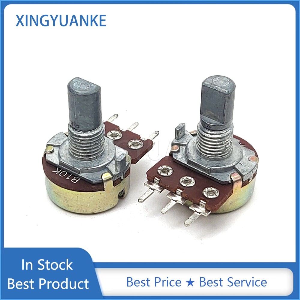 10Pcs/lot High Quality Single Potentiometer 148 Type B10K With Stepper ...