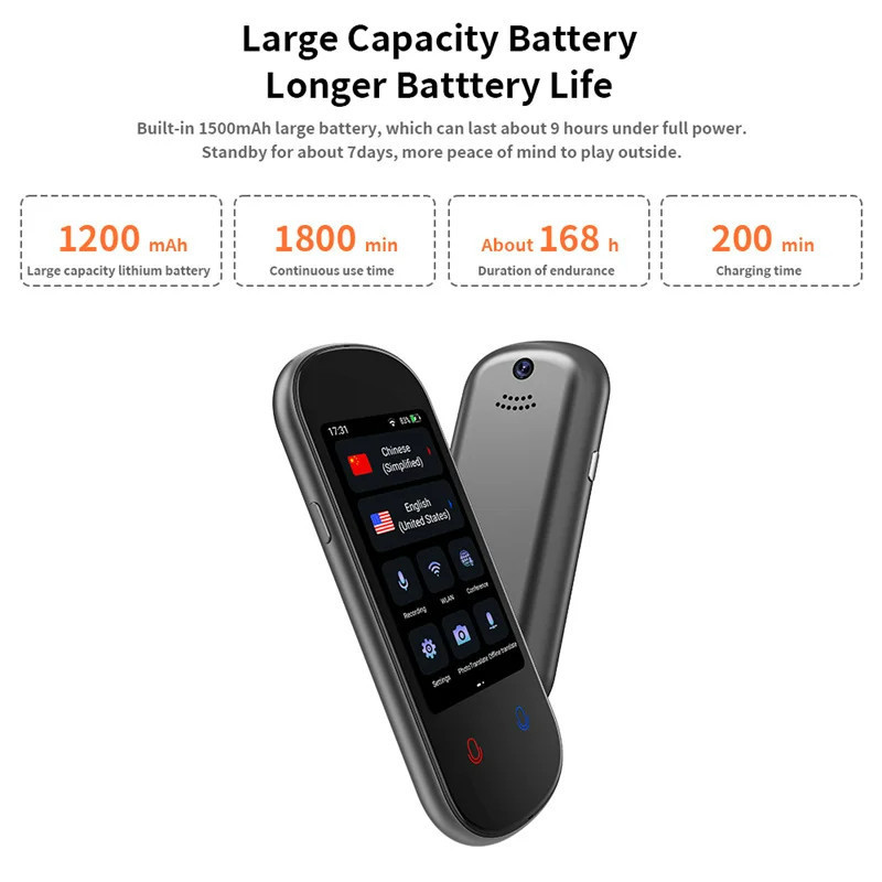 Z2 Translator Smart Translator Translate 138 Languages Travel Real Time ...