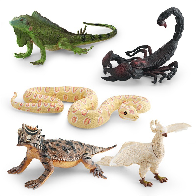 Animal Plastic Impressive Models For Children Featuring White Phoenix ...