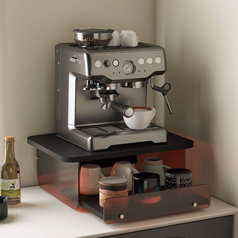 Office Tea Room Coffee Machine Coffee Cup Water Cup Storage Rack Table ...
