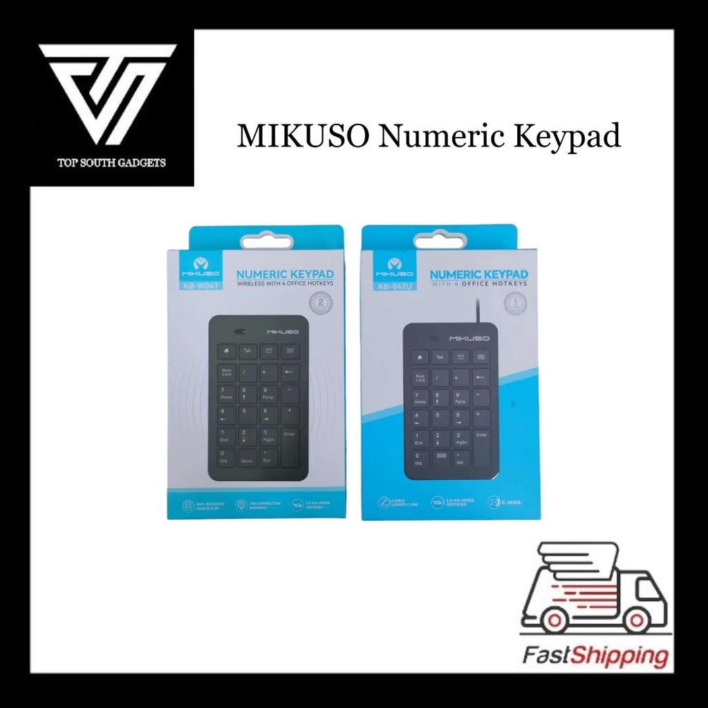 MIKUSO KB-001U Silent Cute Slim USB Wired Keyboard Flat Small | Laptop ...