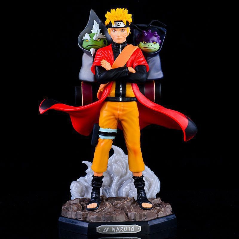 Gk Stunning Anime Frog Naruto Light Up Statue Pvc Figure Display Unique ...
