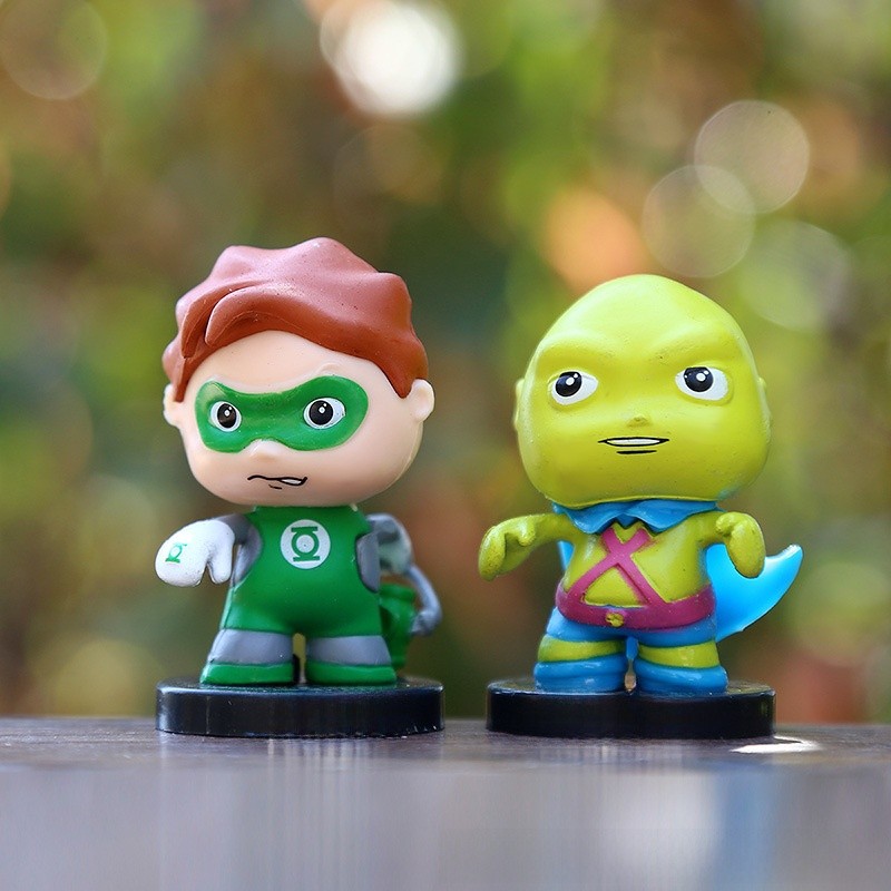 Justice Heroes Cartoon Pvc Toys Collection With Sensory And ...