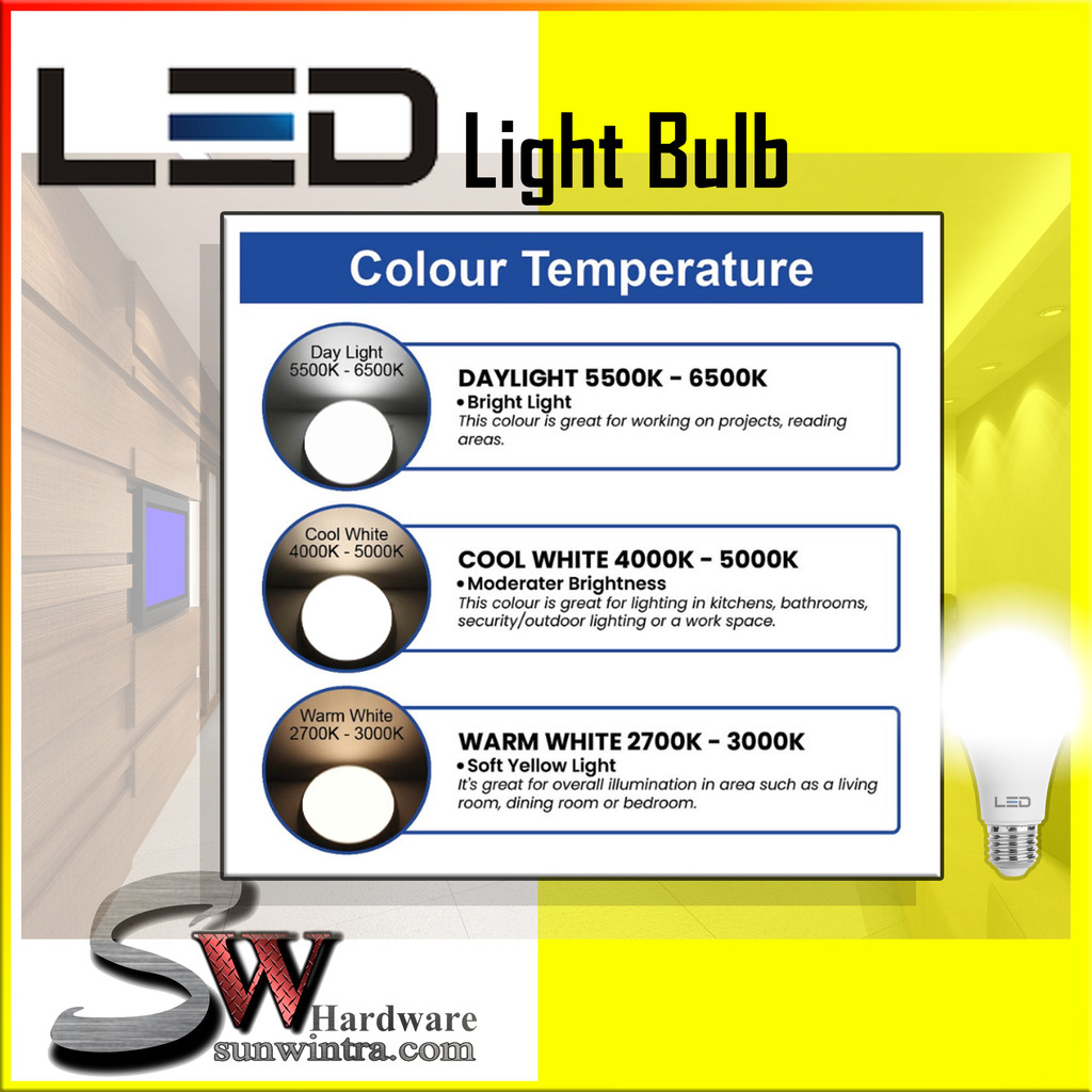 LED BULB STICK BULB E27 12w/18w LED Bulb Day Light Warm White Cool ...