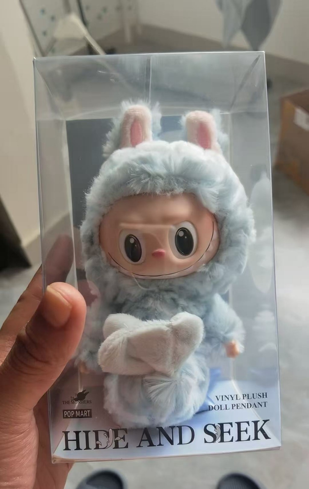 POPMART Labubu Merbubu Hide AND Seek in Singapore Merlion Vinyl Face ...