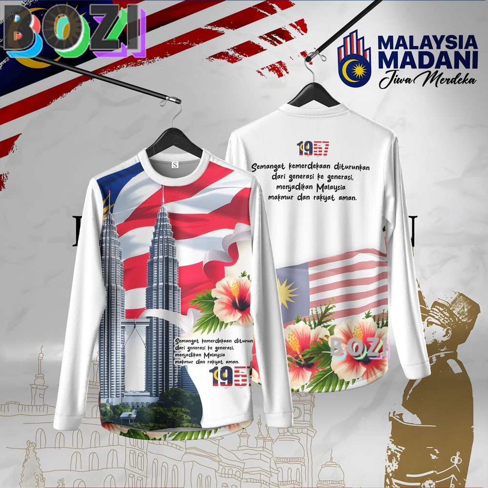 2025 Malaysia Independence Day 68th BAJU MERDEKA 2025 Anniversary ...