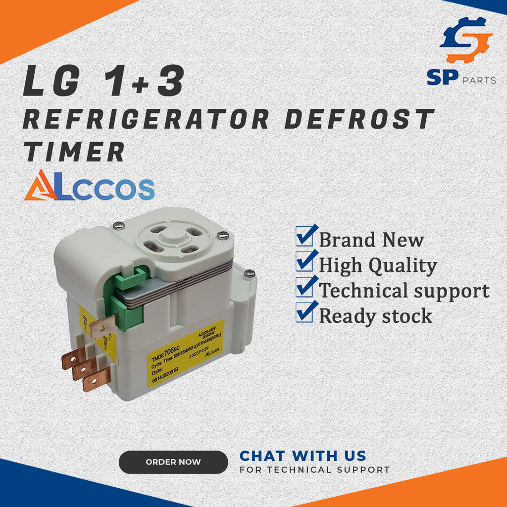 LG 1+3 REFRIGERATOR DEFROST TIMER TMDE 706SC | Shopee Malaysia