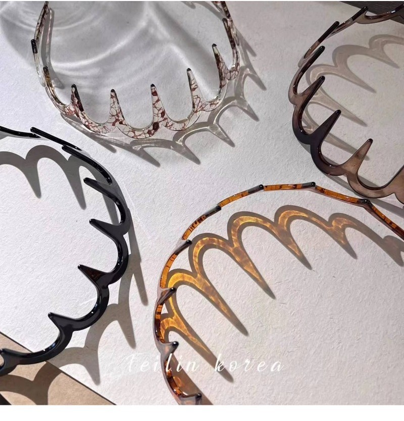 【Magpie】Korean Style Toothed Summer Hair Hoop for Women, Versatile ...