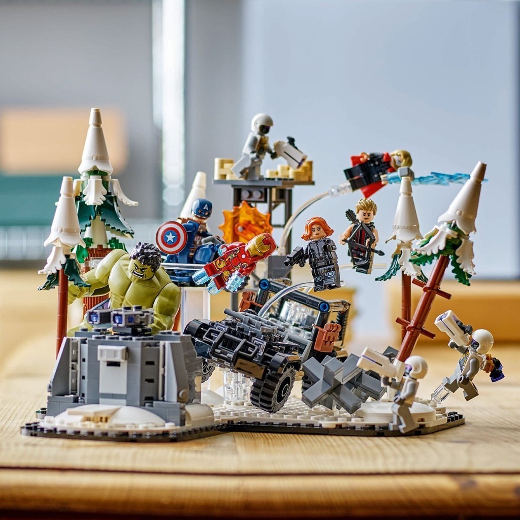LEGO 76291 Marvel The Avengers Assemble: Age of Ultron Building Toy Set ...