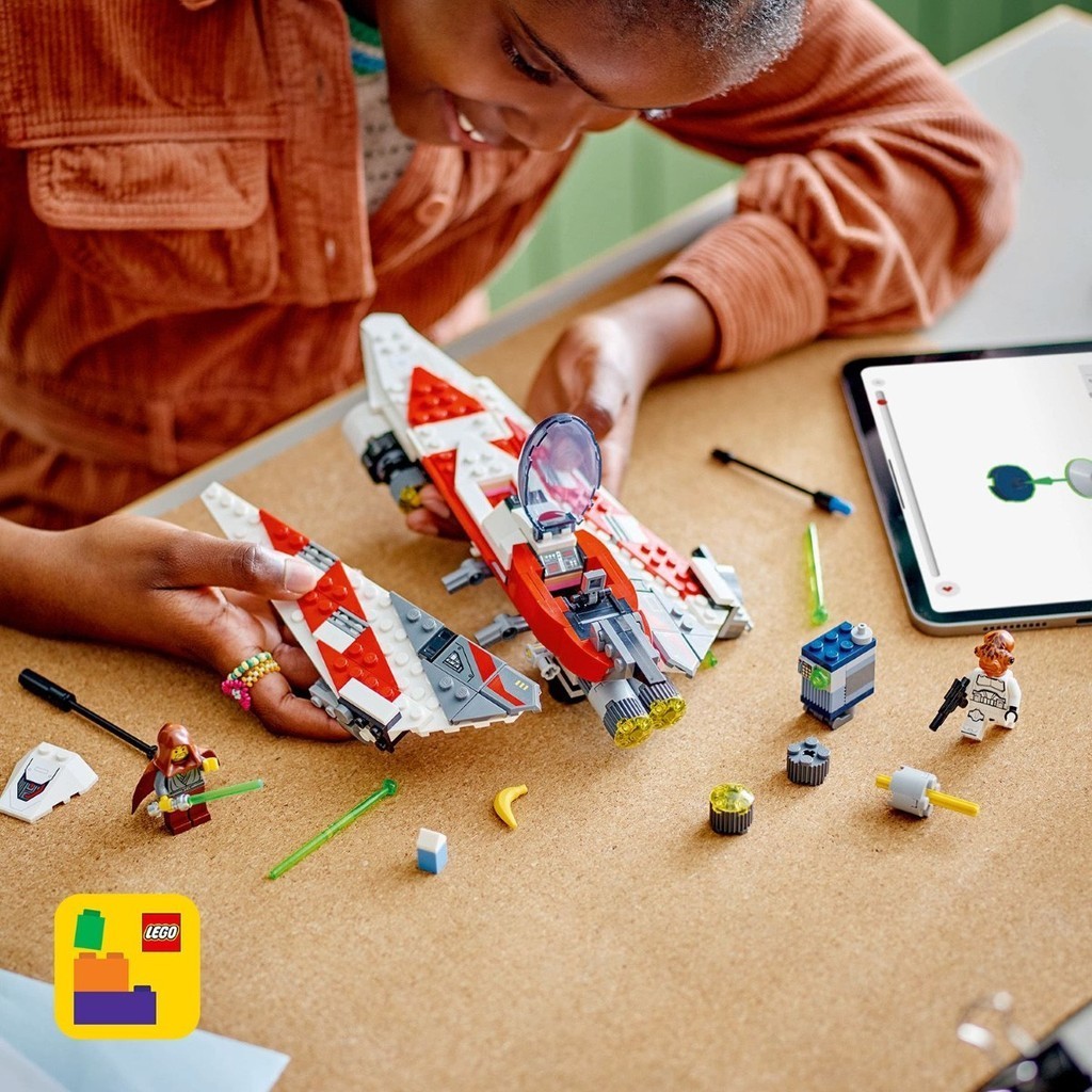 LEGO 75388 Star Wars Jedi Bob's Starfighter Building Toy Set (305 ...