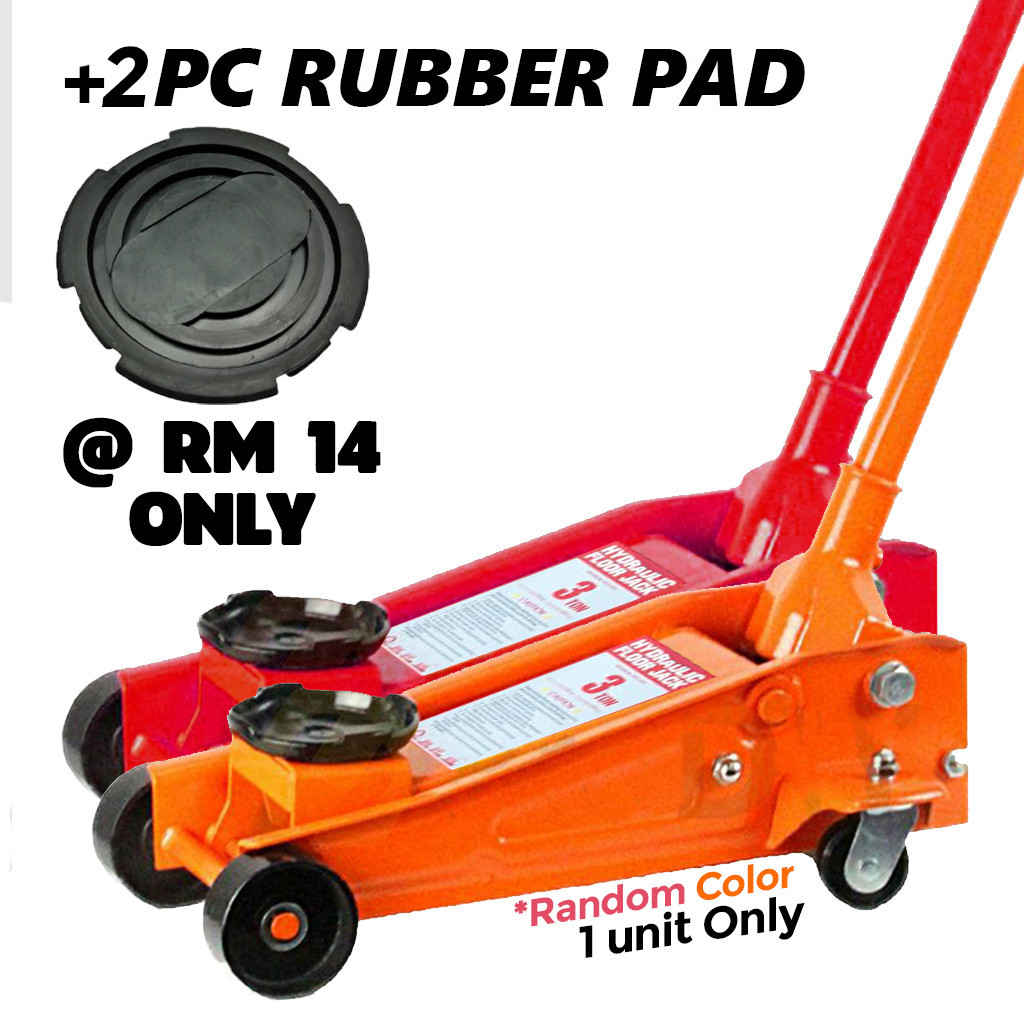 3 Ton 220LF Heavy Duty Floor Jack Hydraulic Service Garage Jack Jet ...