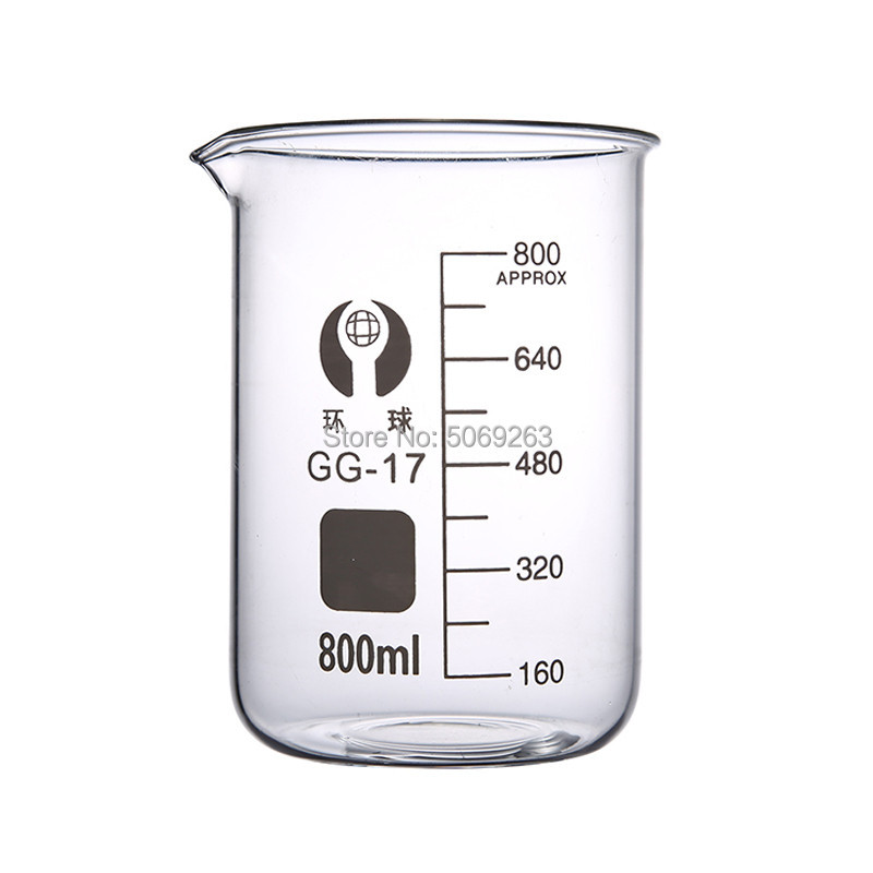 High-quality 1set Lab Borosilicate GLass beaker all sizes chemical Form ...