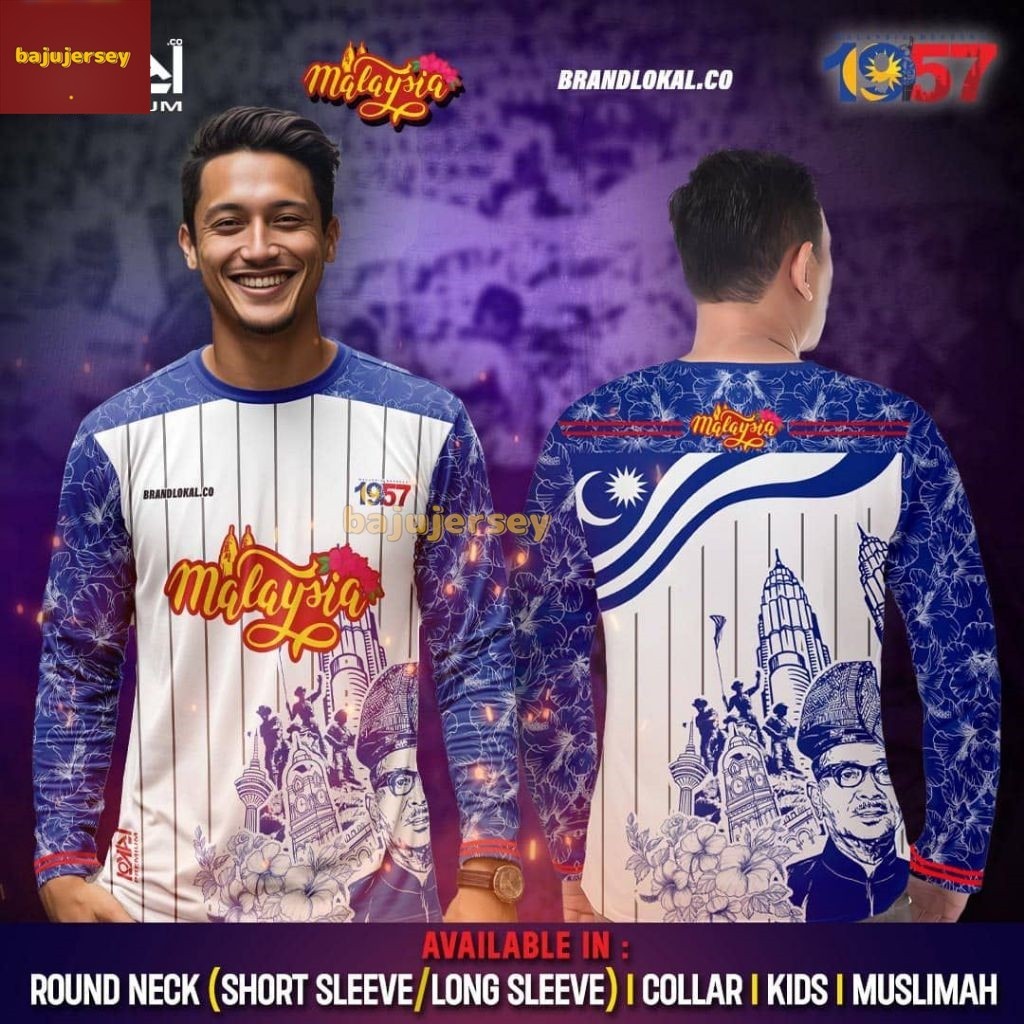 MALAYSIA MERDEKA BLUE EDITION TSHIRT MALAYSIA 1957 Merdeka 67 Baju T ...