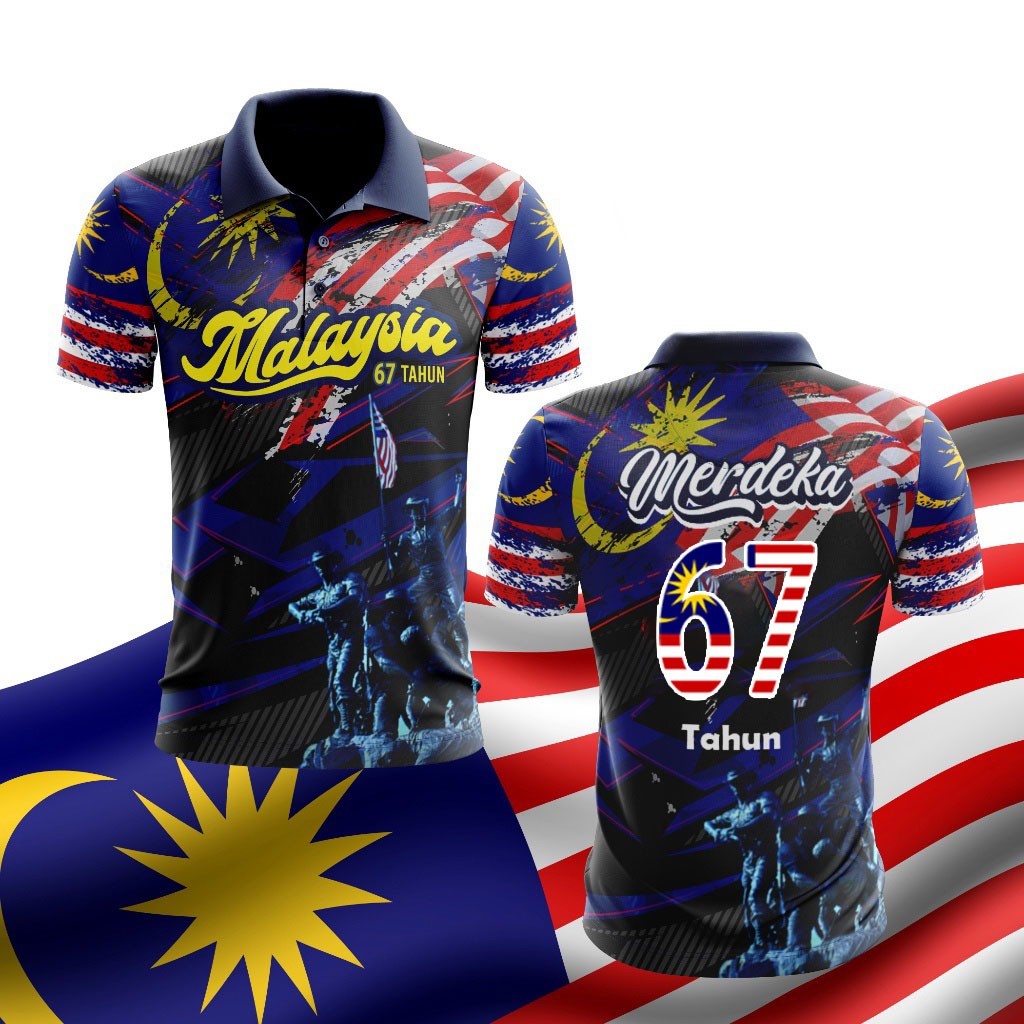 MERDEKA 67 SHIRTS (MALAYSIA MERDEKA 67 2024 SPECIAL DESIGN) | Shopee ...