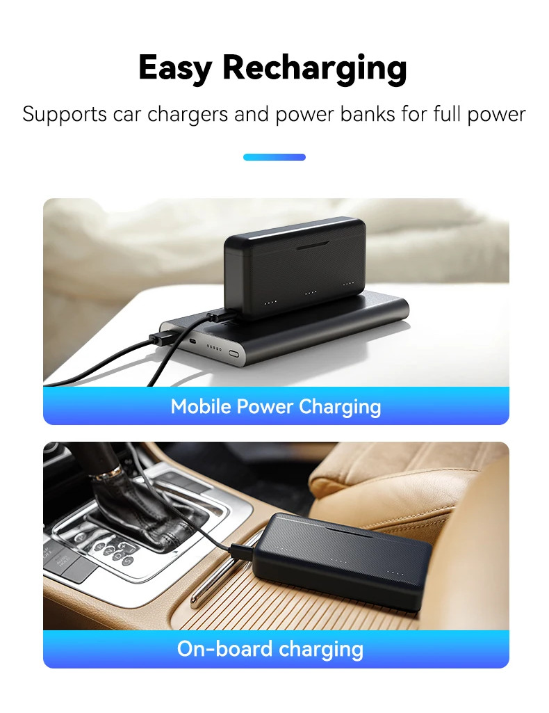 TELESIN Type-C Fast Charge Camera Battery Charger with 2 MicroSD Card ...