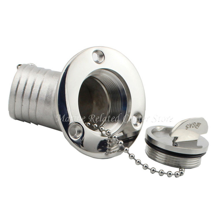 45/90 Degree 38mm (1.5inch) Deck Filler Caps for Marine Boat 316 ...