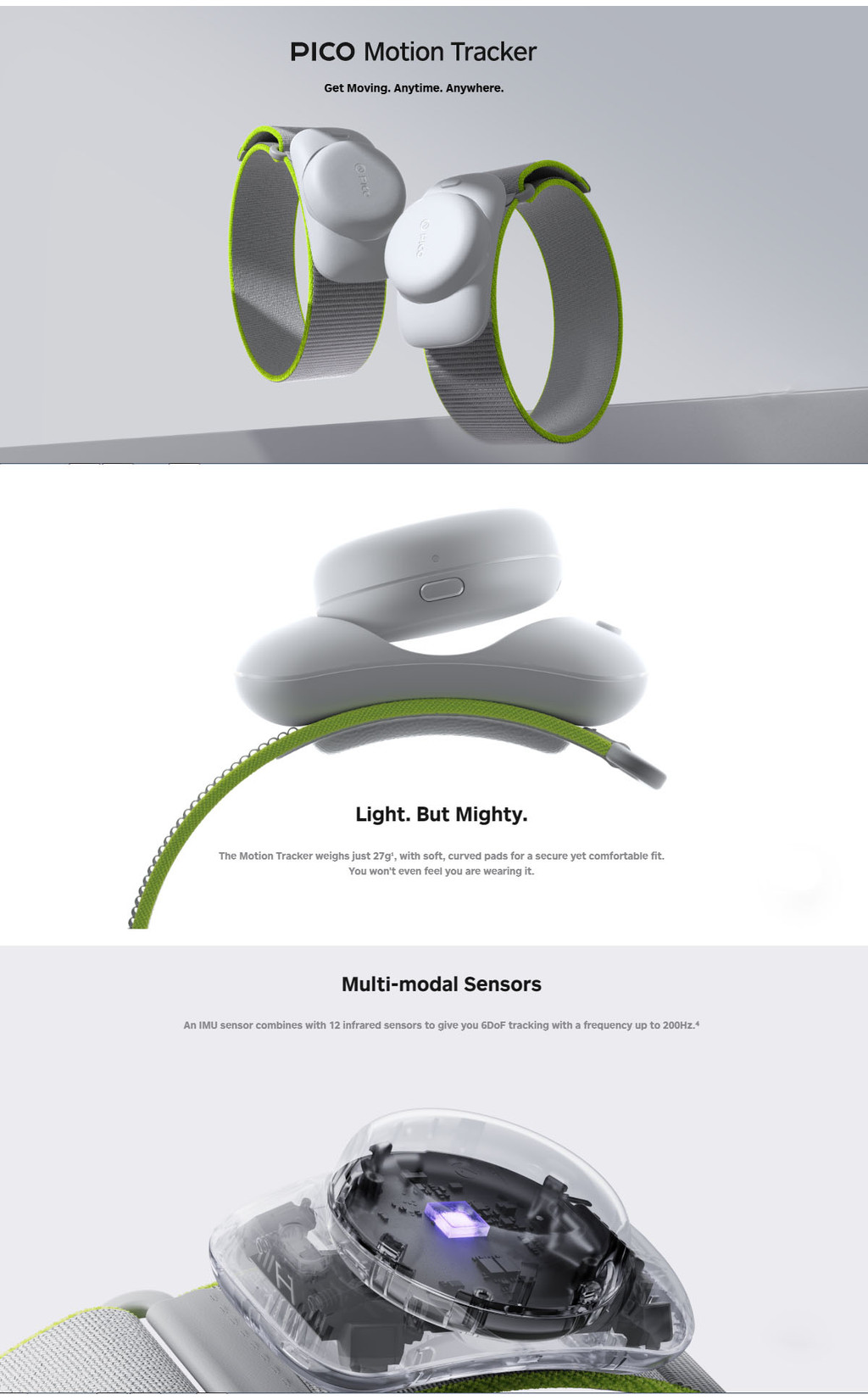 Pico Motion Tracker | Multi-modal AI Tracking | Compatible with Model ...