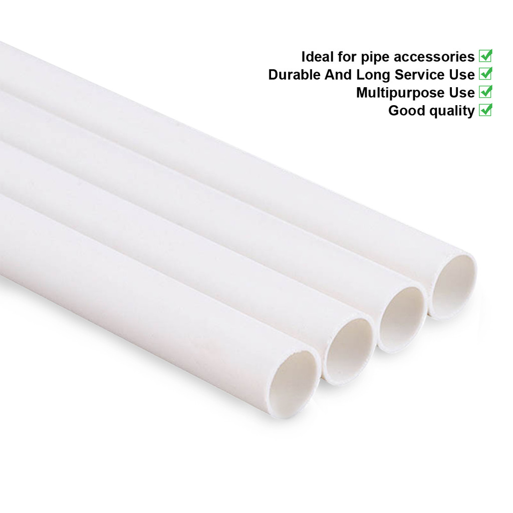 4 FEET UPVC PIPE WHITE /UPVC PAIP PUTIH 4 KAKI - 1 1/4"(32mm)/ 1 1/2"(40mm)/ 2"(50mm)/ 3"(82mm ...