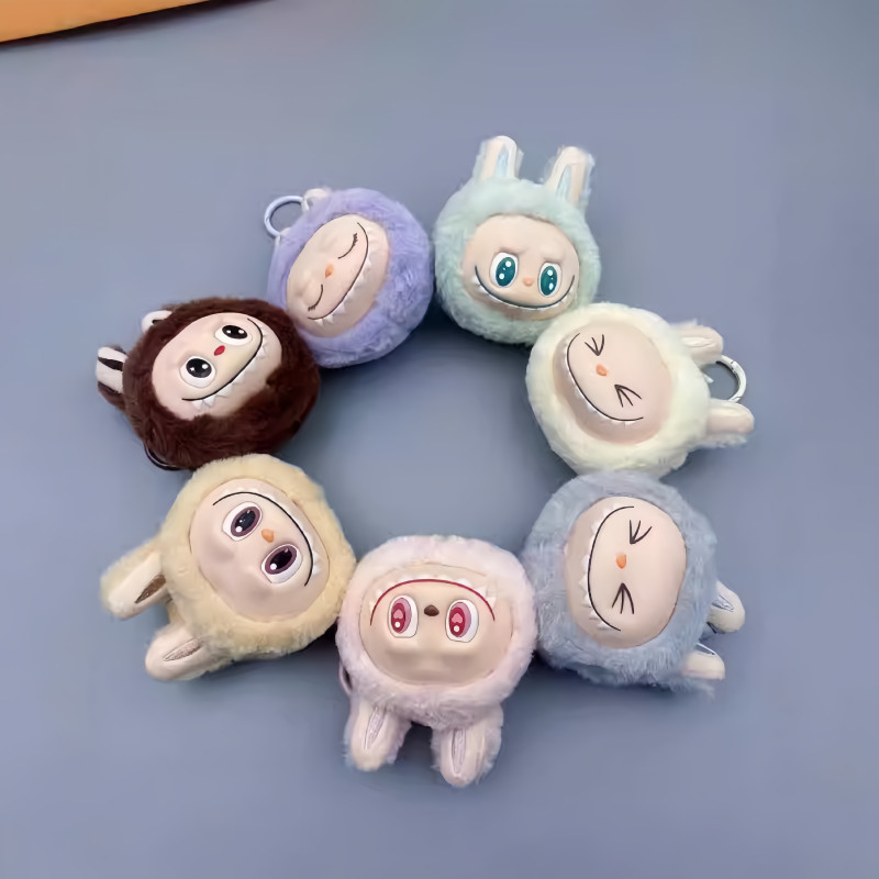 Labubu The Monsters Figure Plush Toy Cute Mode Doll Bag Pendant Cartoon ...