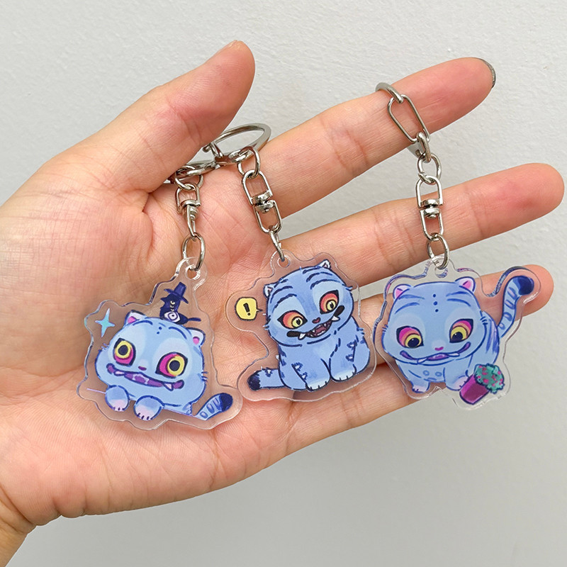 2025 Kpop Saja Boys Keychain Demon Hunters Sticker Rumi Jinu Huntrix Acrylic Keyring ...