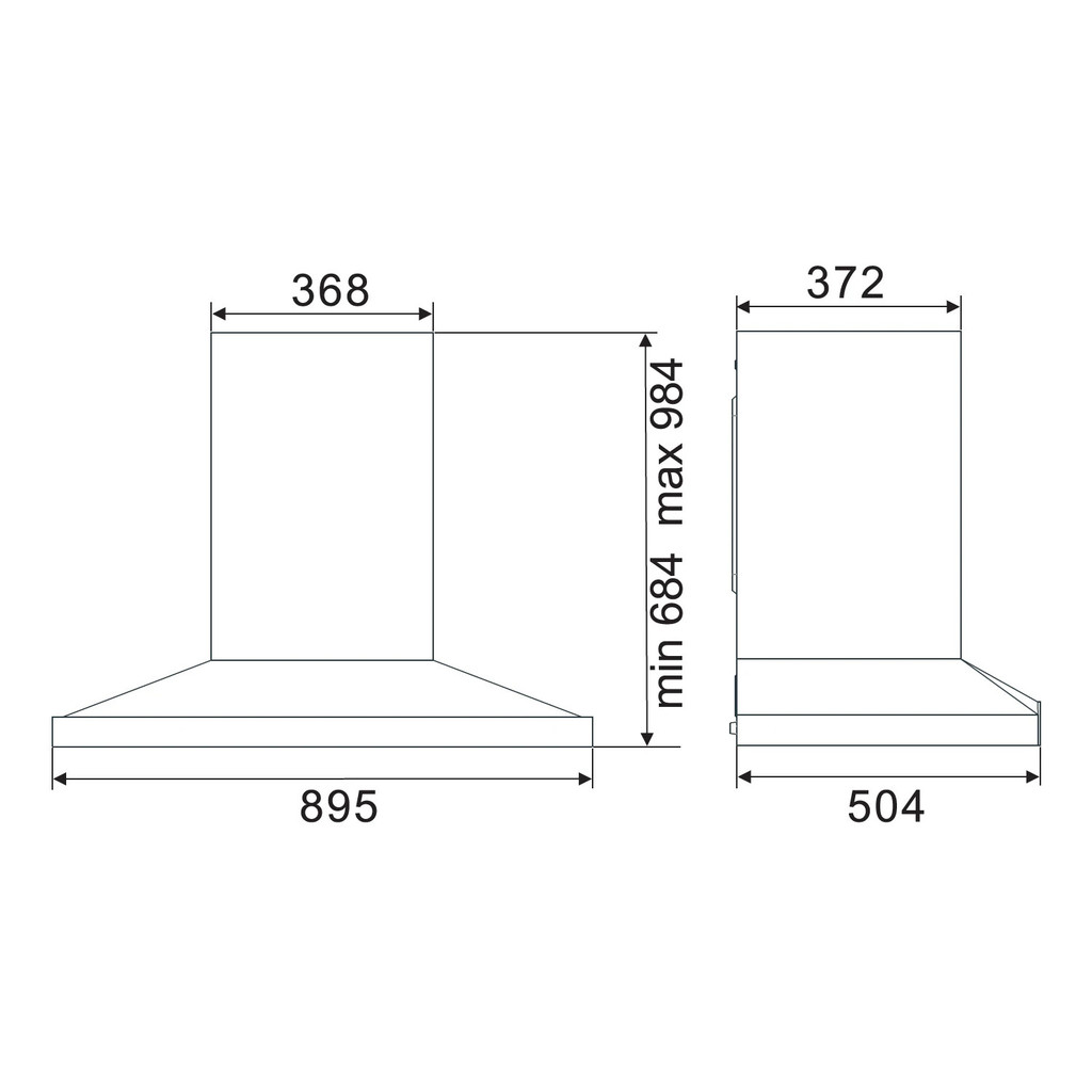 Robam A825 Crossover Series Range Hood 2010m³/hr Power Suction | Shopee ...