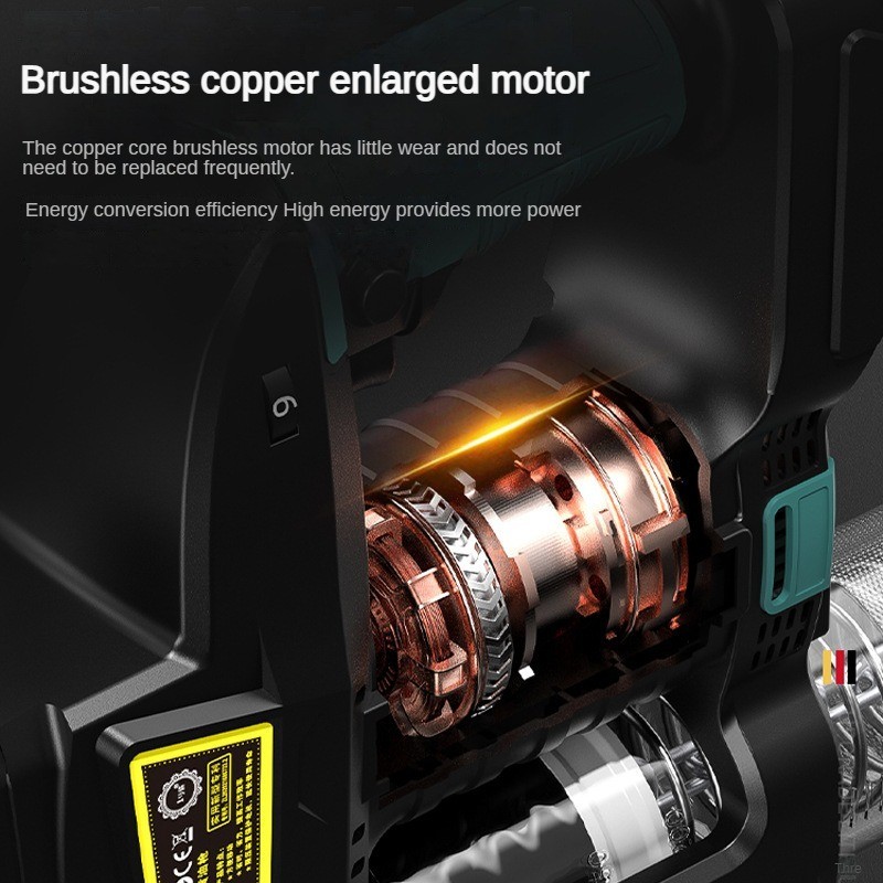 Brushless Electric Grease Gun Full Automatic Dual Purpose Lubricating ...