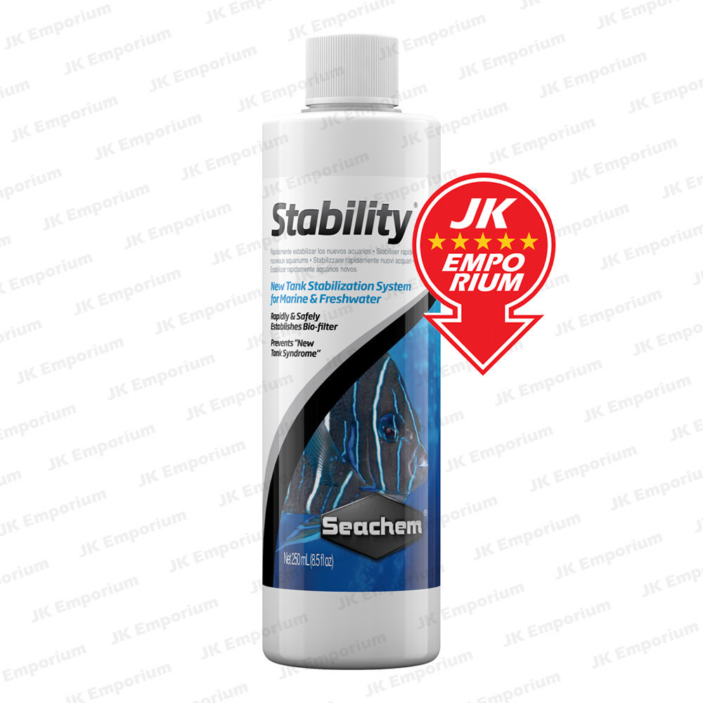 Seachem Stability 50ml 100ml 250ml 325ml 500ml | Shopee Malaysia