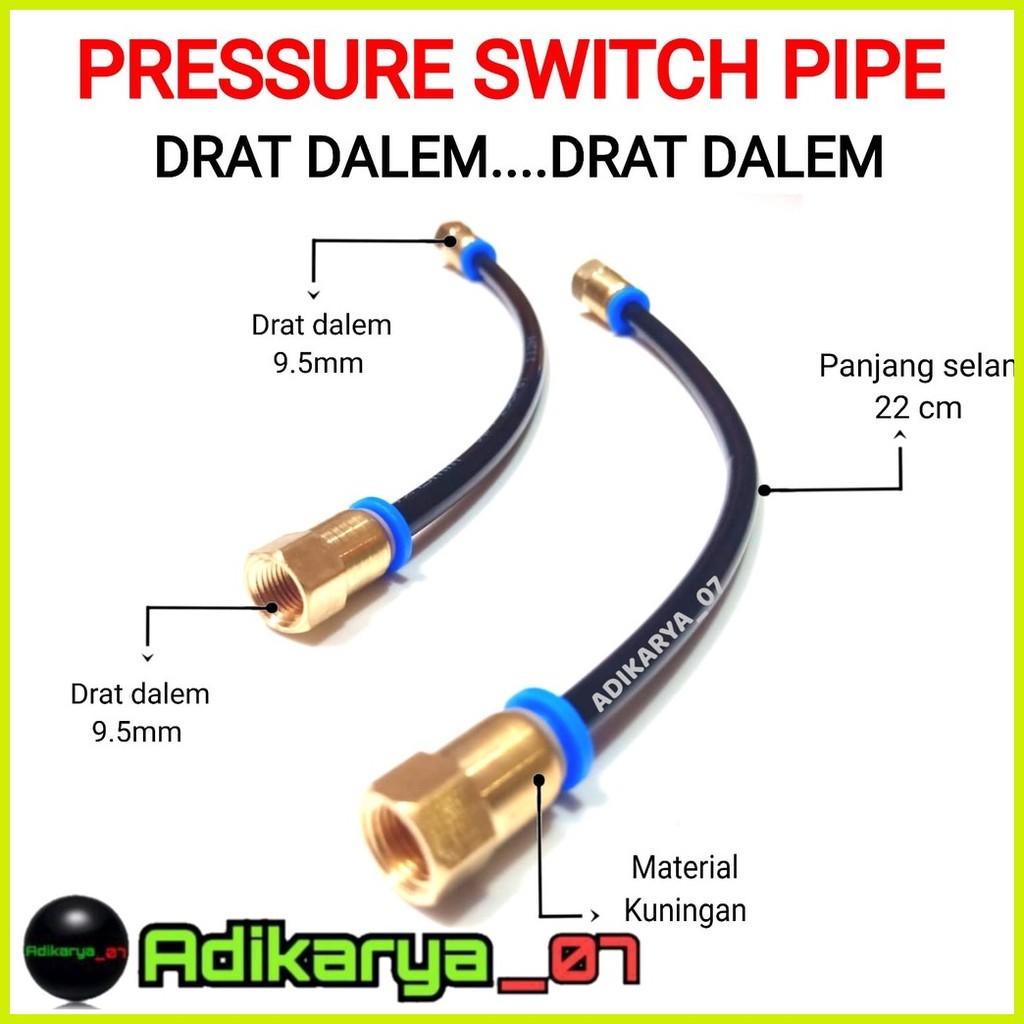 Pressure switch pipe Automatic pipe Hose Electric Compressor check ...