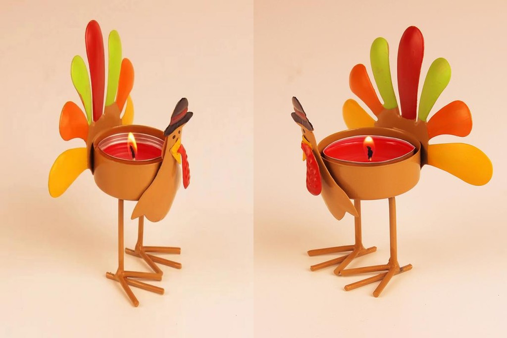 dim Votive Candle Holder Thanksgiving Candle Holder Thanksgiving Turkey ...