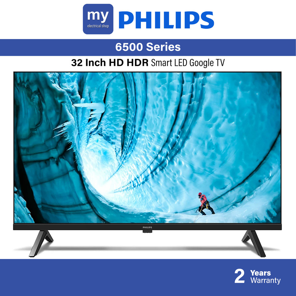 Philips 32 Inch HD HDR Smart Google LED TV 32PHT6509/68 32PHT6509 ...