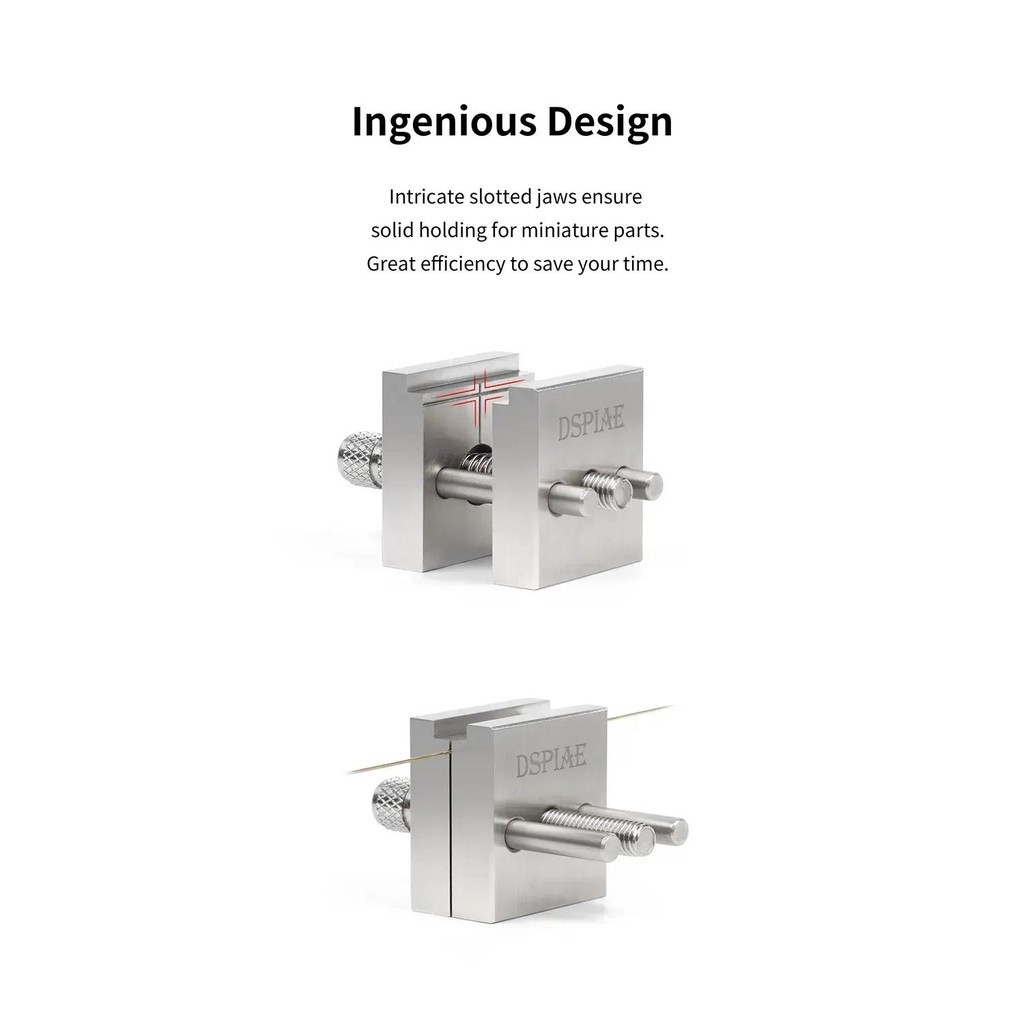 DSPIAE AT-MV Mini Vise Stainless Steel Precision Vise for Gundam Model ...