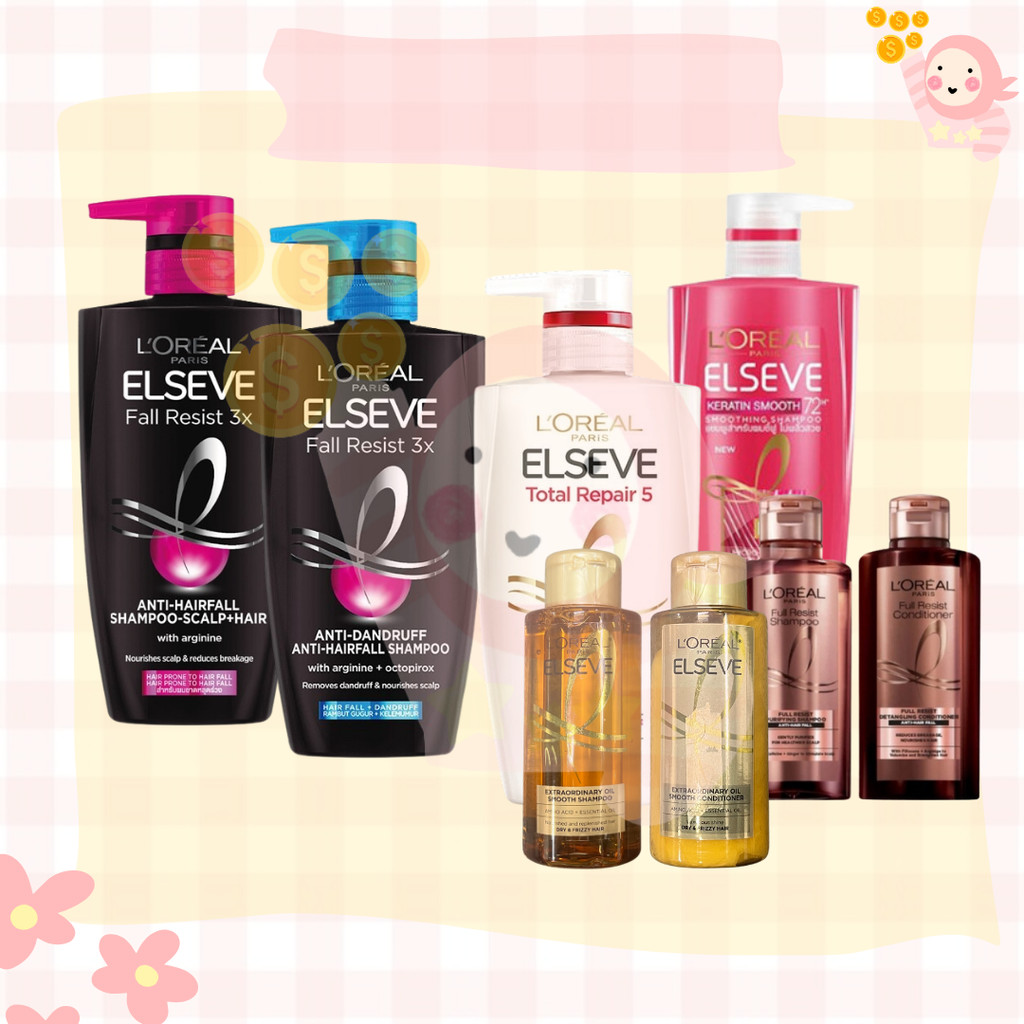 Loreal Paris Elseve Hair Shampoo Hair Care Conditional Hair Care 620ml ...