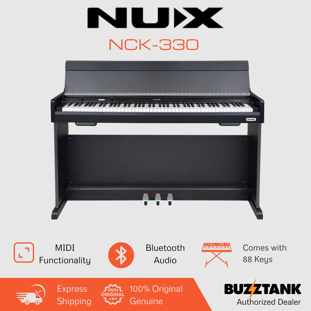 Nux NCK-330 88 Keys Digital Piano Combination Classic and Modern Piano ...