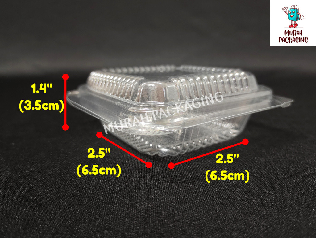 BENXON Kuih Container OPS H61L (old code:BX175) / Disposable Plastic ...