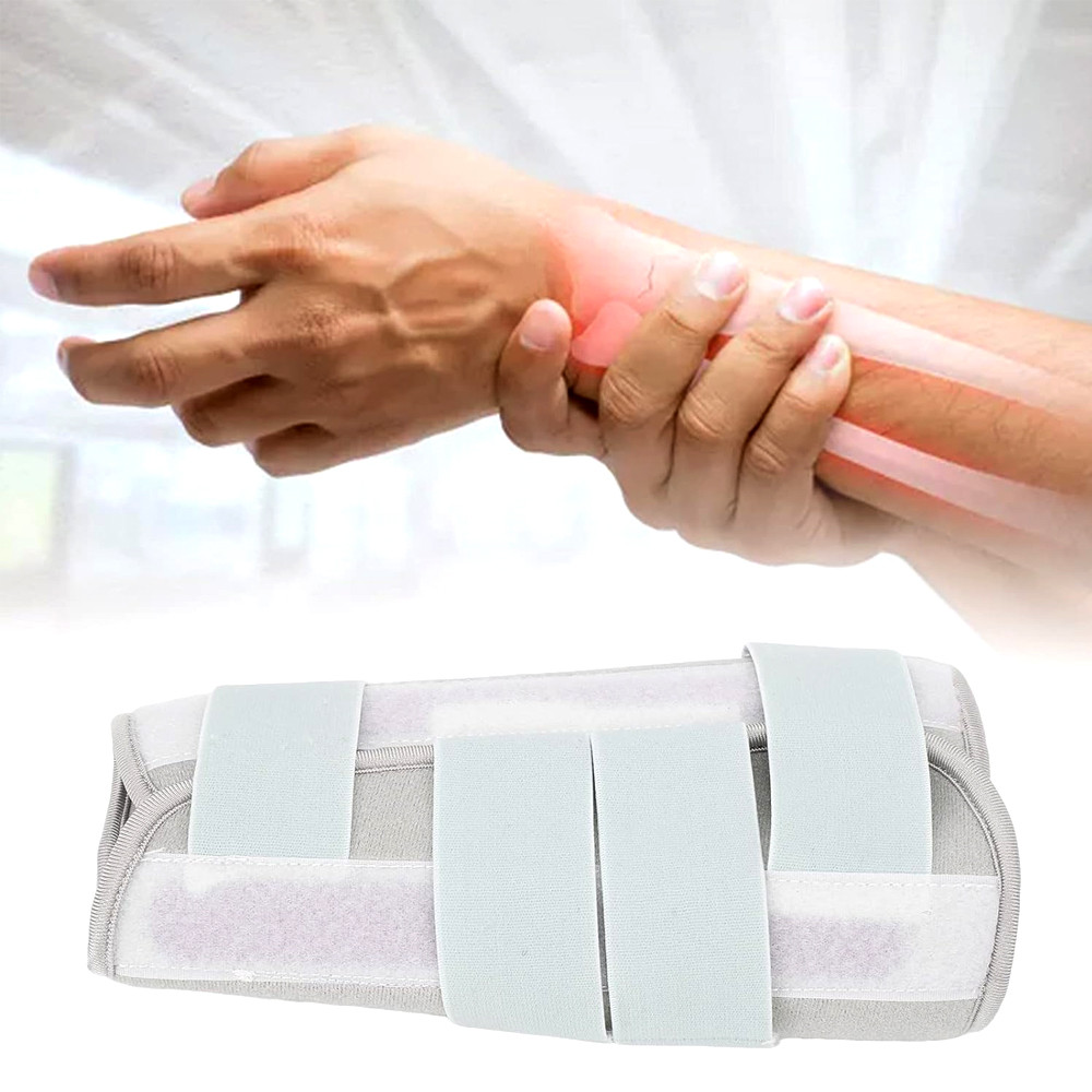 Forearm Support Splint Brace,3 Steel Plates Injuried Fixation Forearm ...
