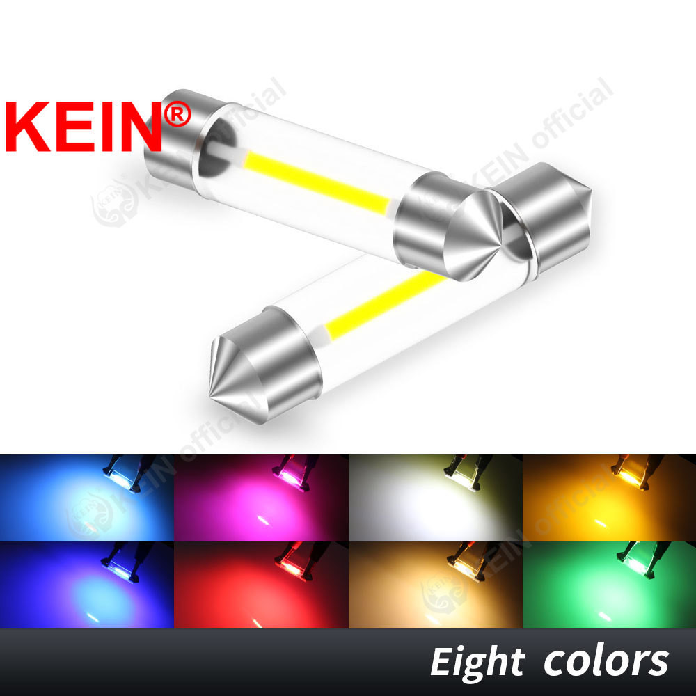 KEIN 2/10PCS 6V 12V 24V Dome Light for Truck Led 31MM C5W 28MM 36MM 41MM C5W C10W Car Festoon ...