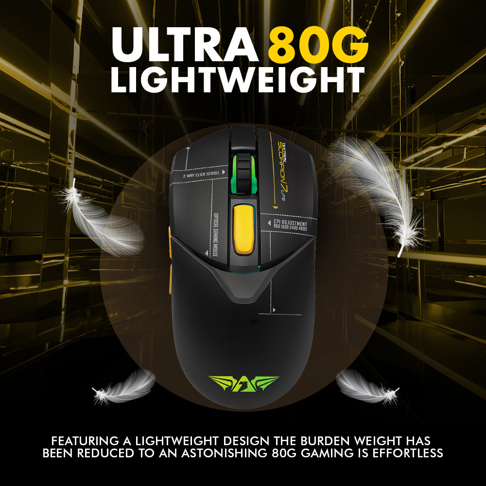 Armaggeddon MKA 7C Gaming Hotswappble Mechanical Keyboard Mouse Combo ...