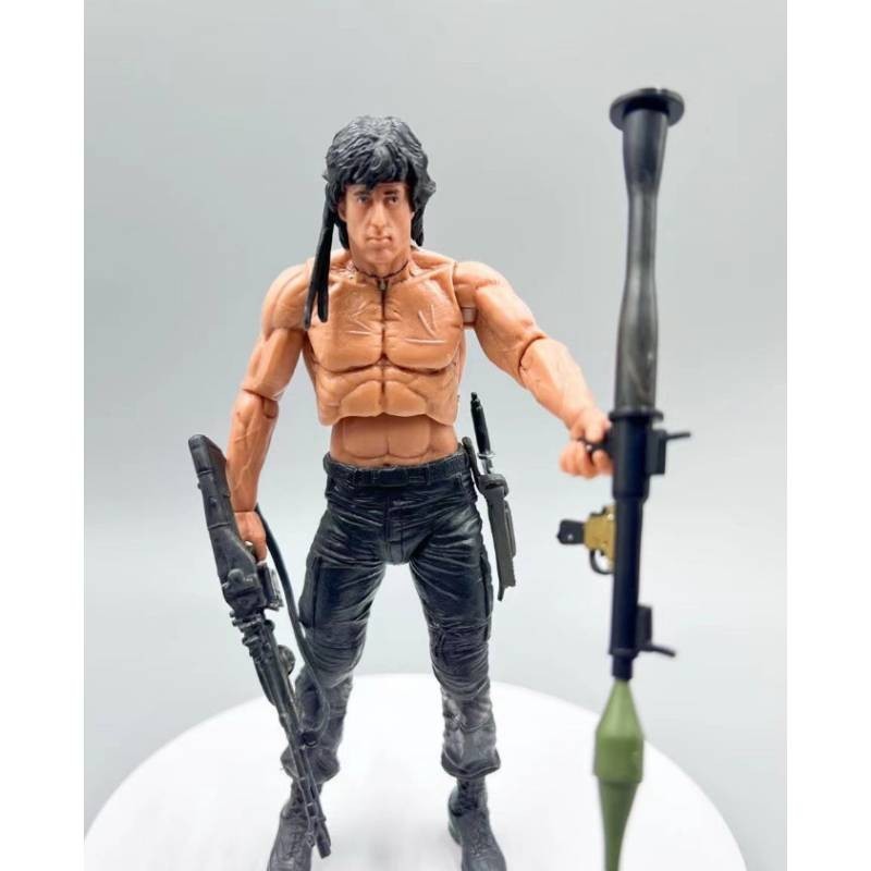 Blood Rambo First Survival Version Sylvester Stallone 7 Model Detailed ...