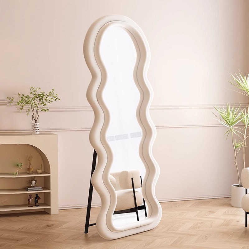 DEKO Wave Dressing Mirror Standing Mirror Floor Mirror Full Body Mirror ...
