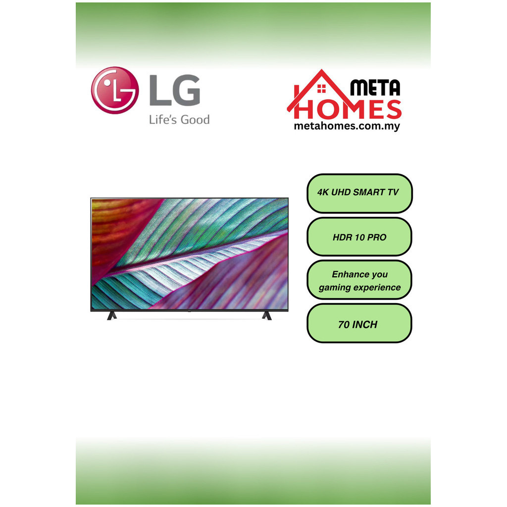 LG 70" 4K UHD Smart TV With AI ThinQ 70UR7550PSC | Shopee Malaysia